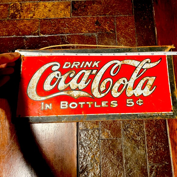 Coca Cola | Wall Decor | Vintage Coca Cola Rustic Home Decor Sign ...